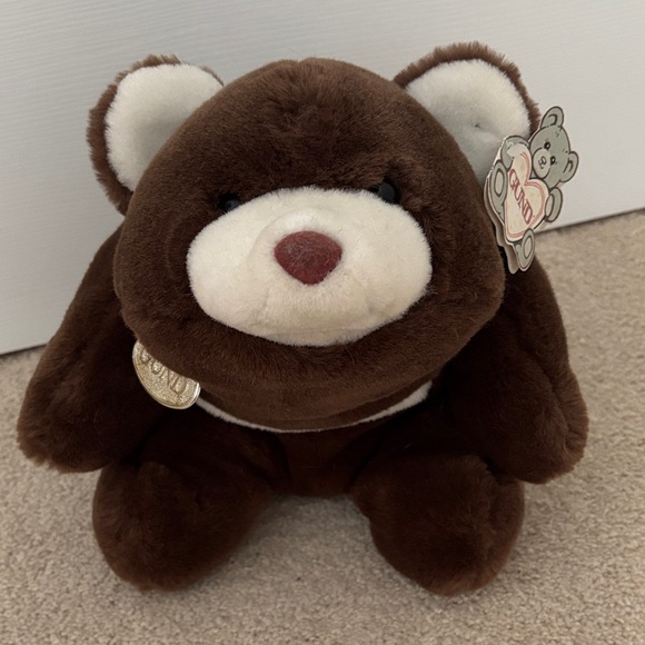 Gund | Toys | Vintage 98s Gund Snuffles Dark Chocolate Brown Teddy Bear ...